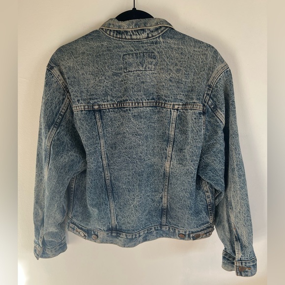 Vintage | Jackets & Coats | Acid Wash Denim Jacket 98s | Poshmark
